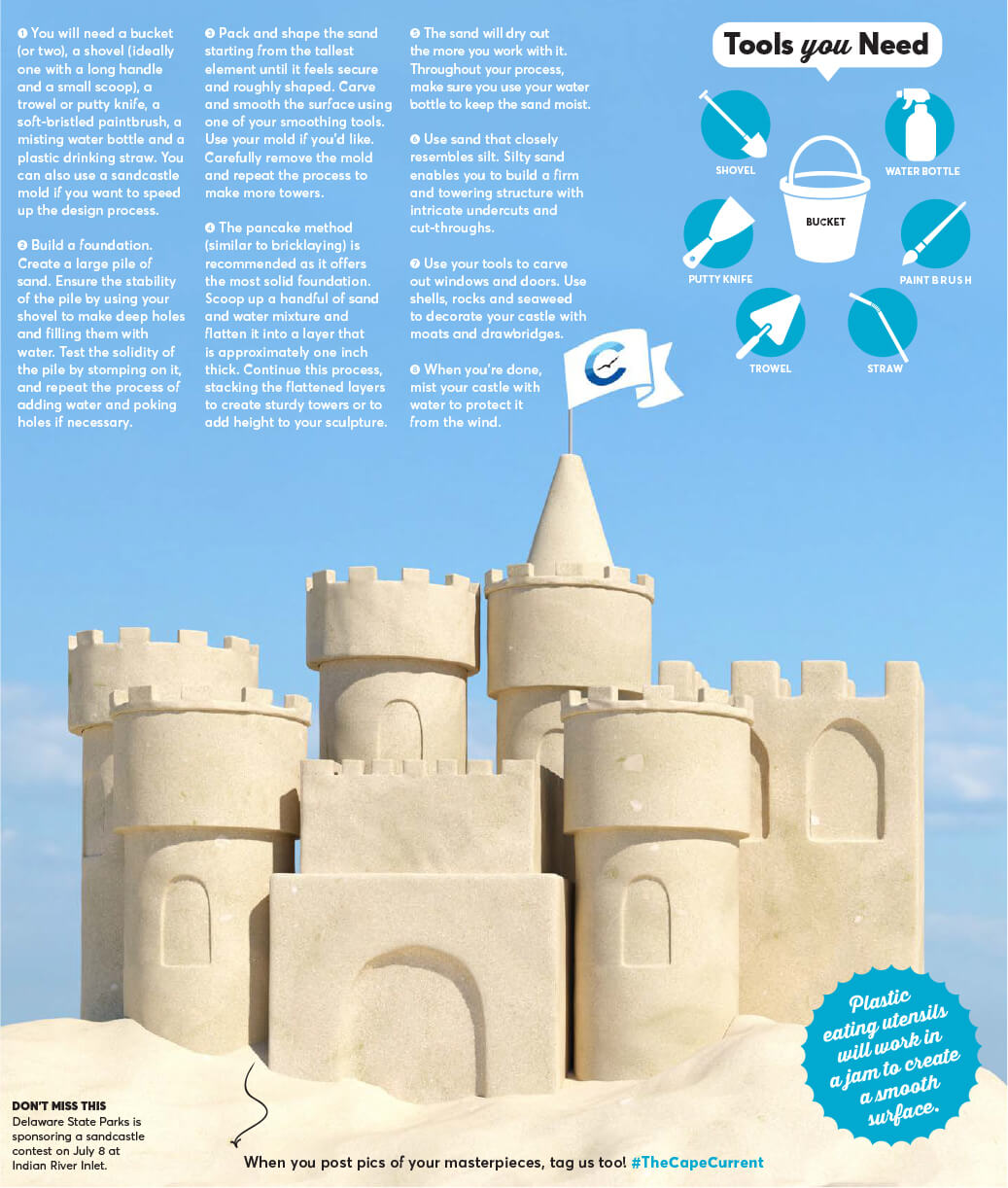 How to Build a Legit Sandcastle - The Cape Current